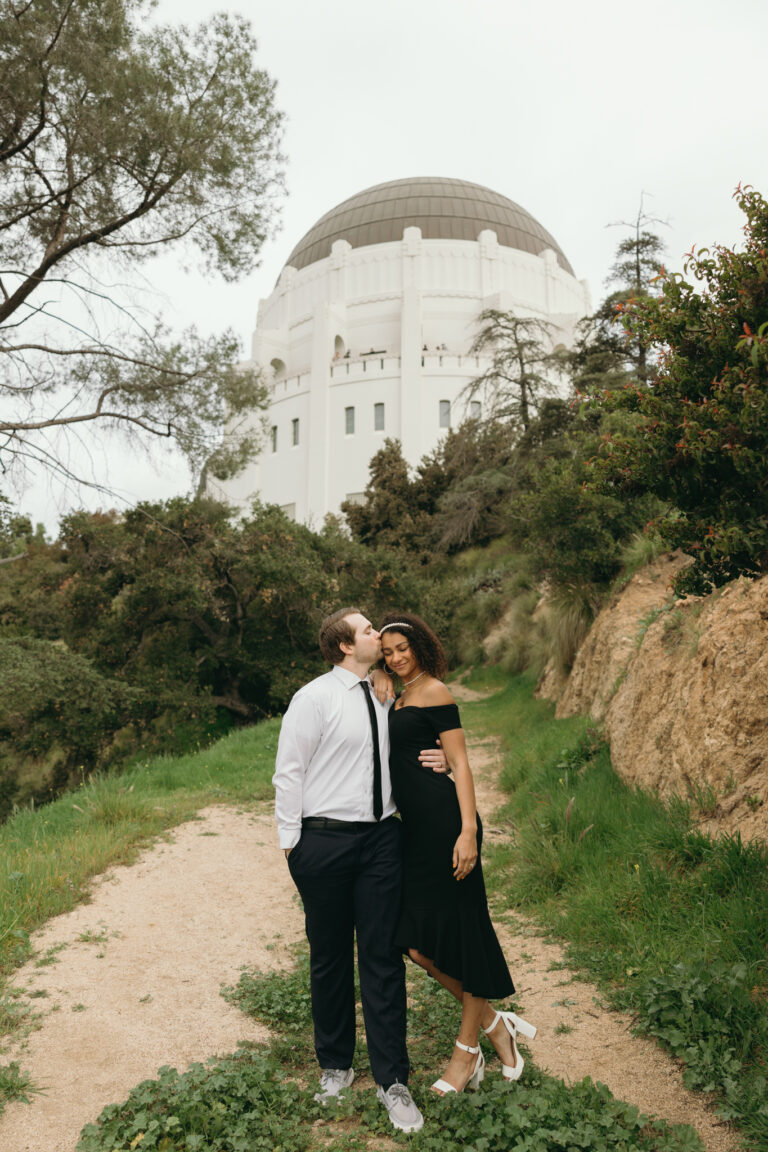 Los Angeles Couple Photoshoot at the Griffith Observatory